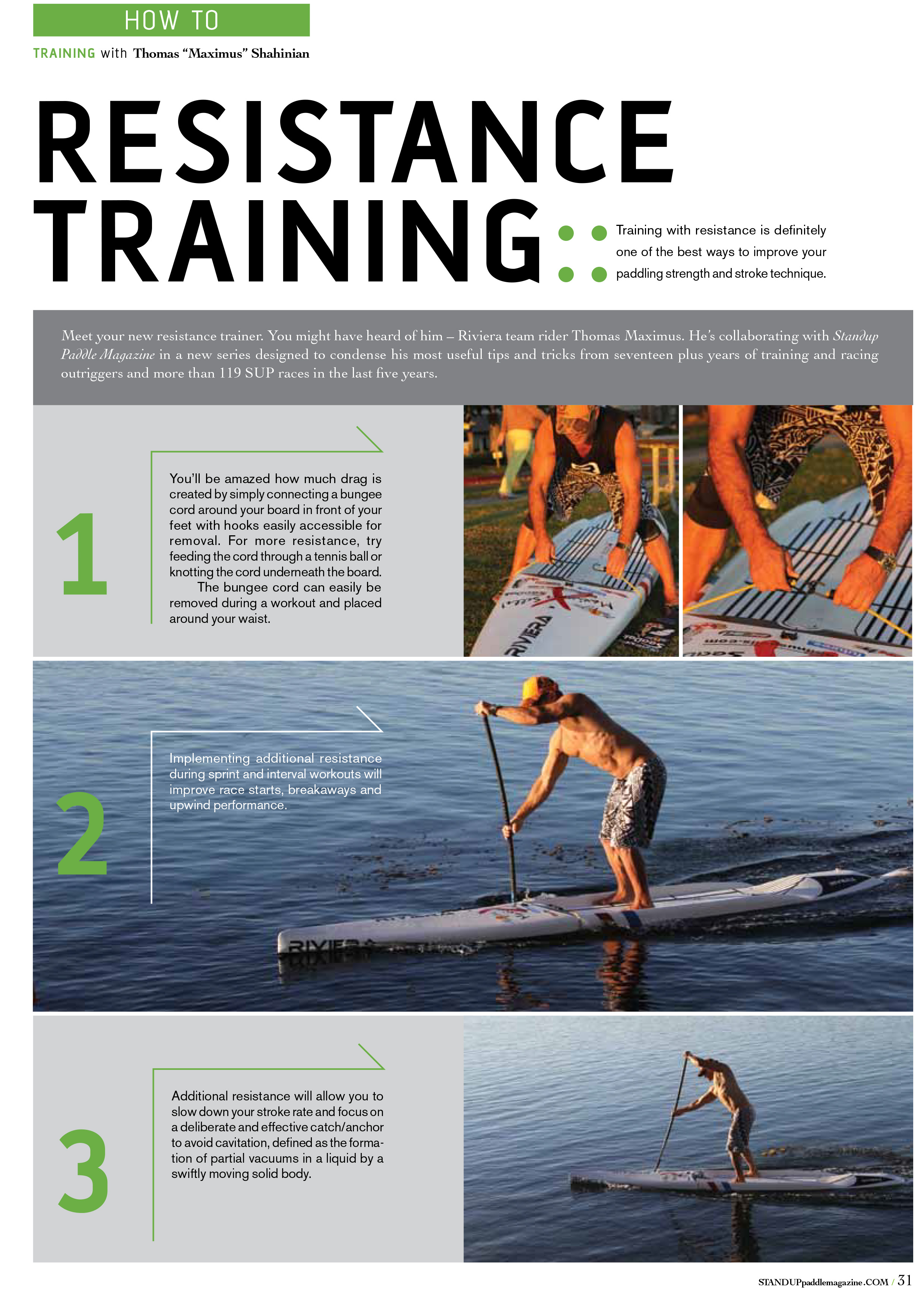 SUP "Training Tips with Thomas Maximus" - SeaDek