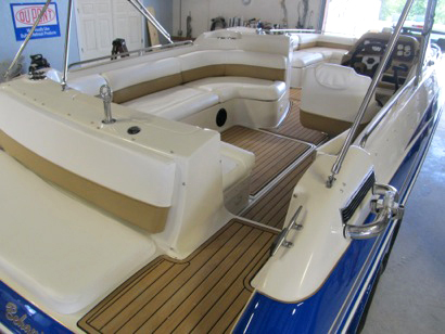 1999 Monterey Swim Platform Pad and Cockpit - SeaDek