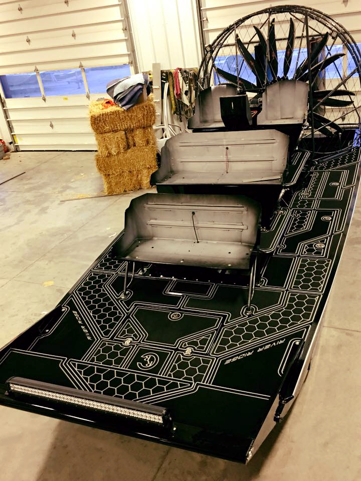 SeaDeked Dynamarine Airboat by Dek Designs - SeaDek