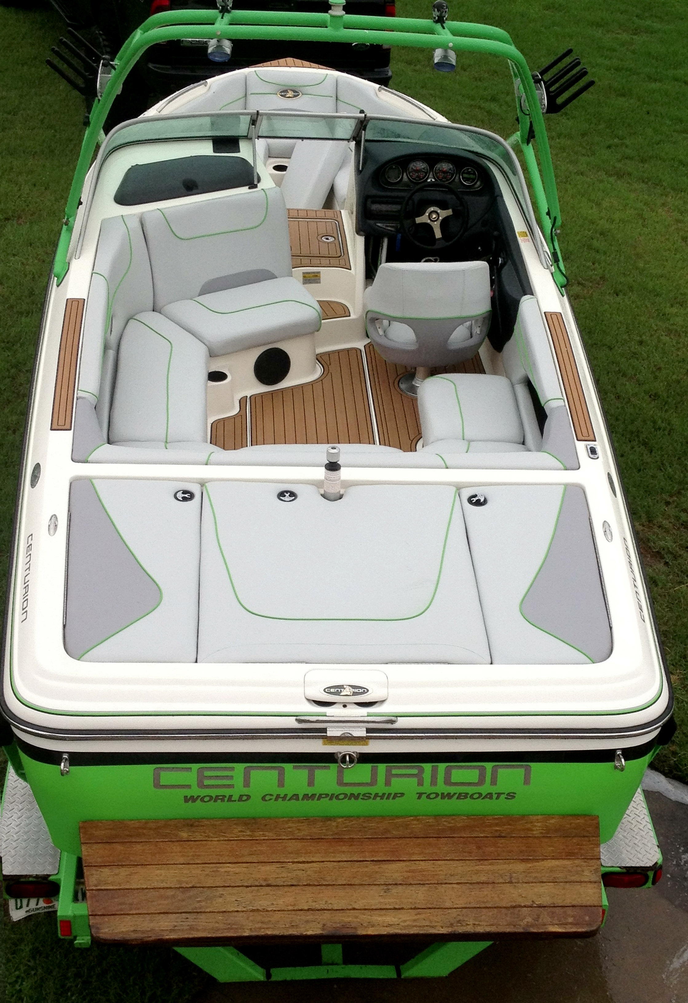 Centurion Avalanche With Faux Teak SeaDek - SeaDek