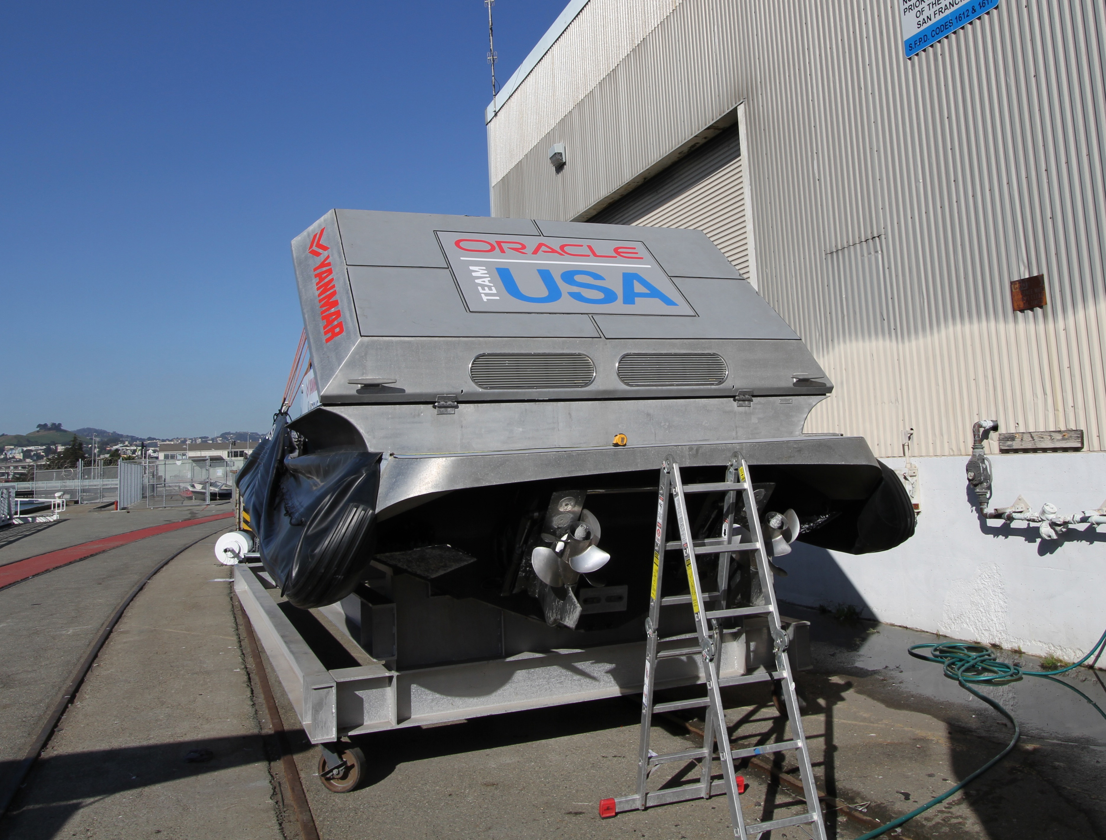 SeaDek & Oracle Team USA Support Vessel Refit - SeaDek