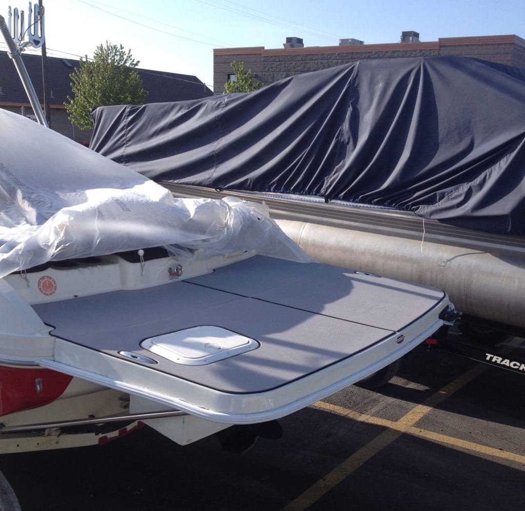 SeaDek On A 2006 Sea Ray 205 - SeaDek