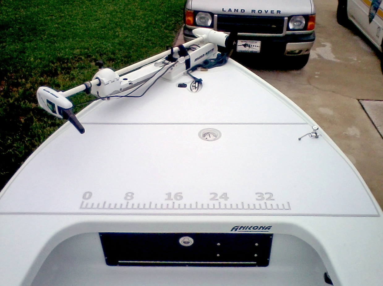 Custom Integrated SeaDek Fish Ruler - SeaDek