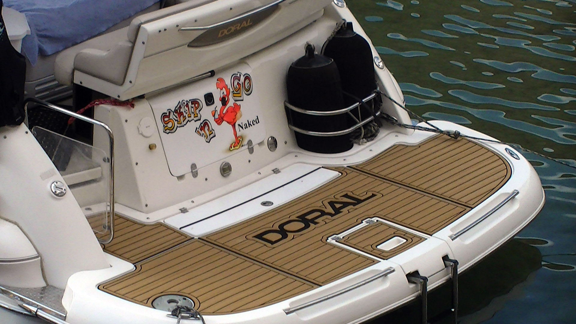 SeaDek On A 2002 Doral 310 SE - SeaDek