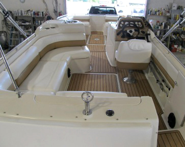 1999 Monterey Swim Platform Pad and Cockpit - SeaDek