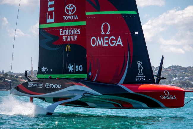 Racing Begins for Emirates Team New Zealand - SeaDek