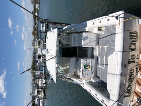 Custom SeaDek in a Pursuit 3400 - SeaDek