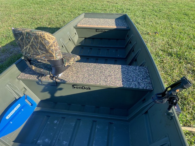 DIY SeaDek in a Jonboat - SeaDek