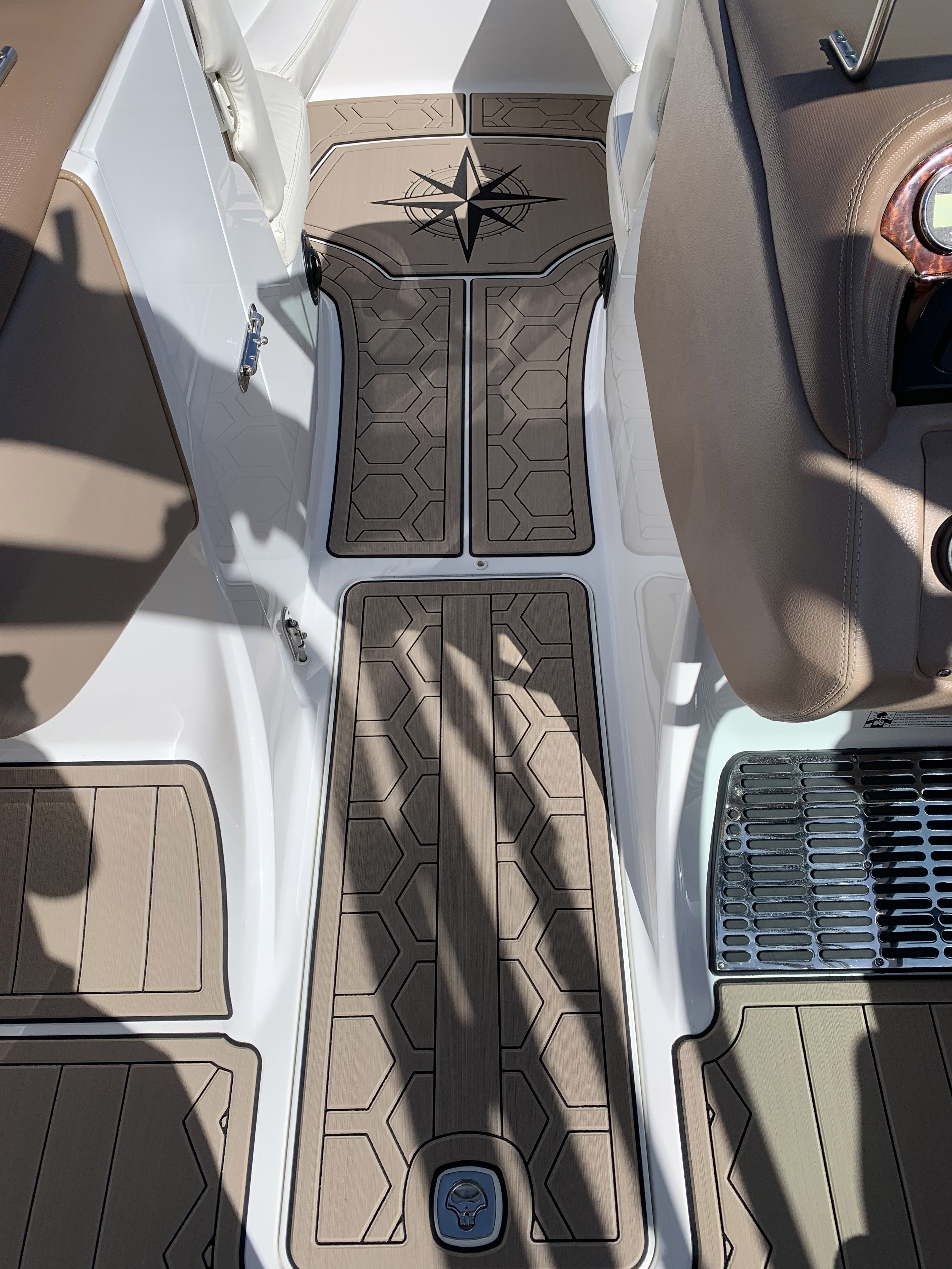 Custom SeaDek on a Cobalt 232 - SeaDek