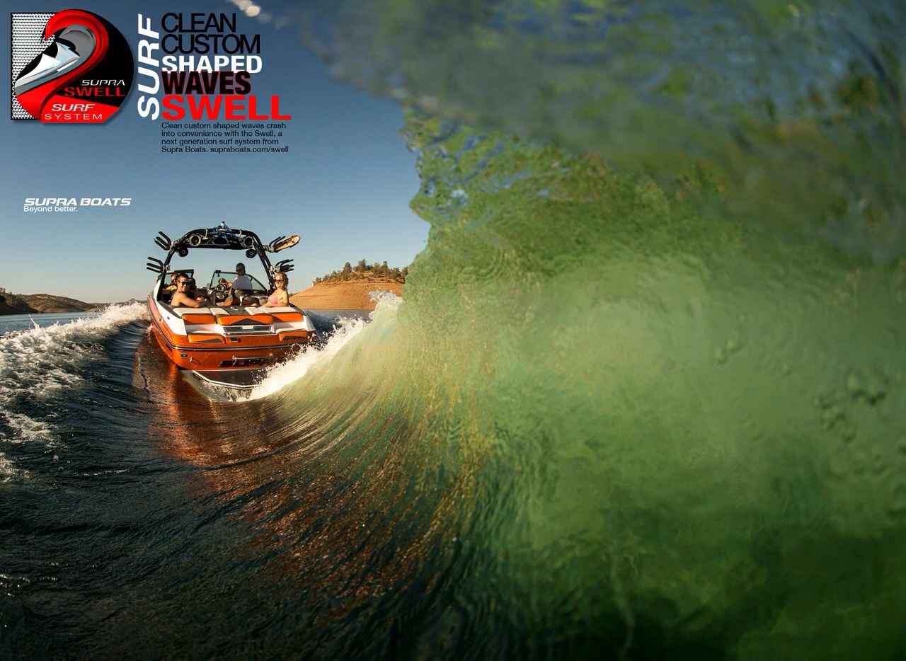 SURF CLEAN CUSTOM SHAPED WAVES WITH SUPRA SWELL - SeaDek