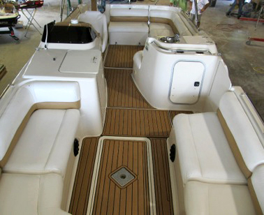 1999 Monterey Swim Platform Pad and Cockpit - SeaDek