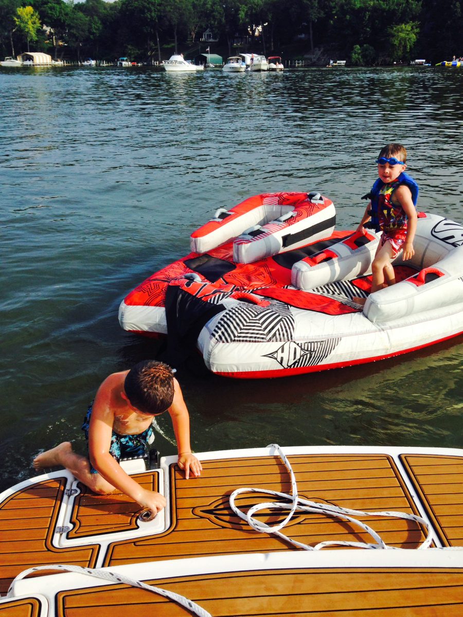 Chaparral 220 SSI Swim Platform Pad - SeaDek